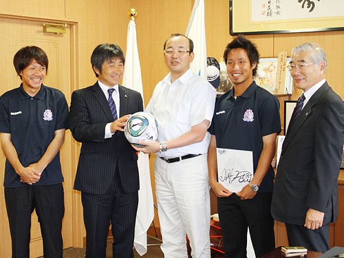 「南砺市の日」“熱い試合”誓う 3日、カターレ｜北日本新聞webunプラス