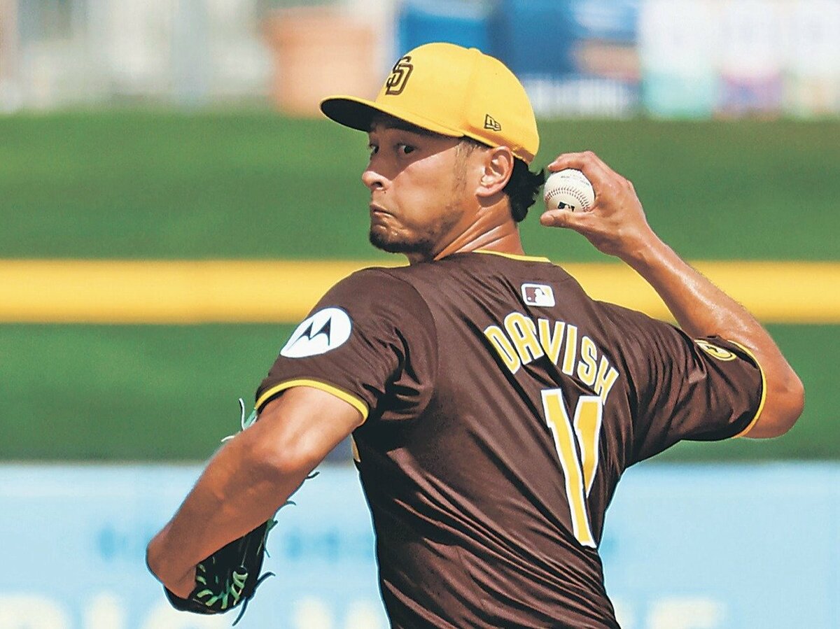 パドレスのダルビッシュ制球良し オープン戦初登板、調整順調｜北日本新聞webunプラス