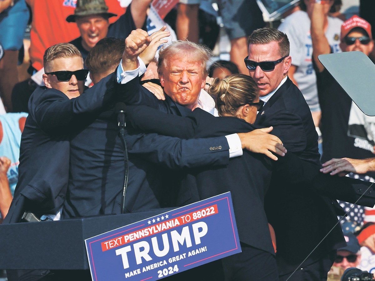 トランプ氏、暗殺未遂 演説中に銃撃され耳負傷、容疑者の20歳男射殺｜北日本新聞webunプラス