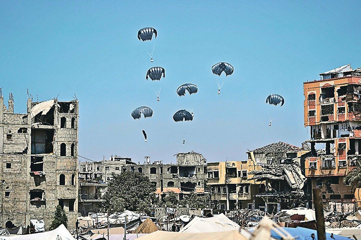 ガザに食料センター トランプ氏、欧州と協力し設置｜北日本新聞webunプラス