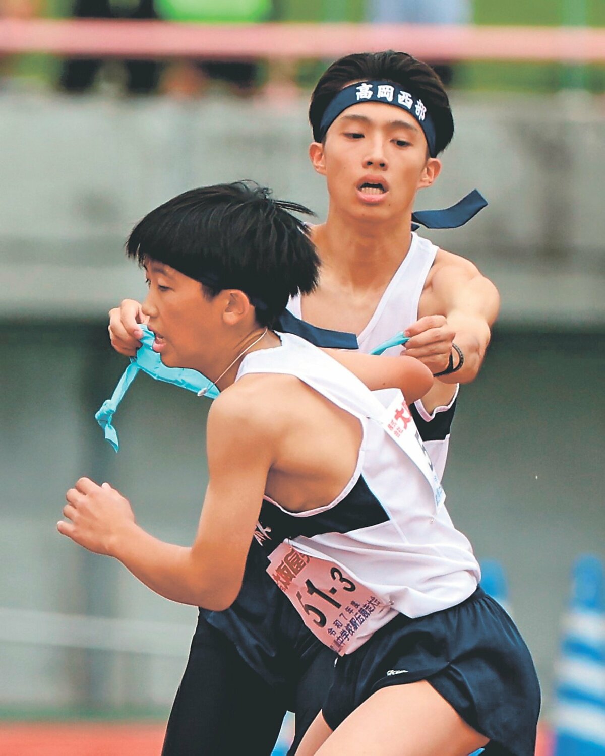 男子高岡西部、躍進2位 県中学駅伝、山崎が流れつくる｜北日本新聞webunプラス