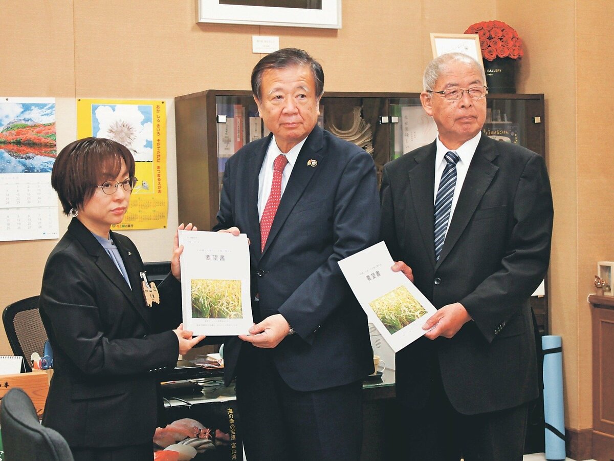 種もみ生産支援、県に要望 砺波市とJAとなみ野「国に働きかけを」｜北日本新聞webunプラス