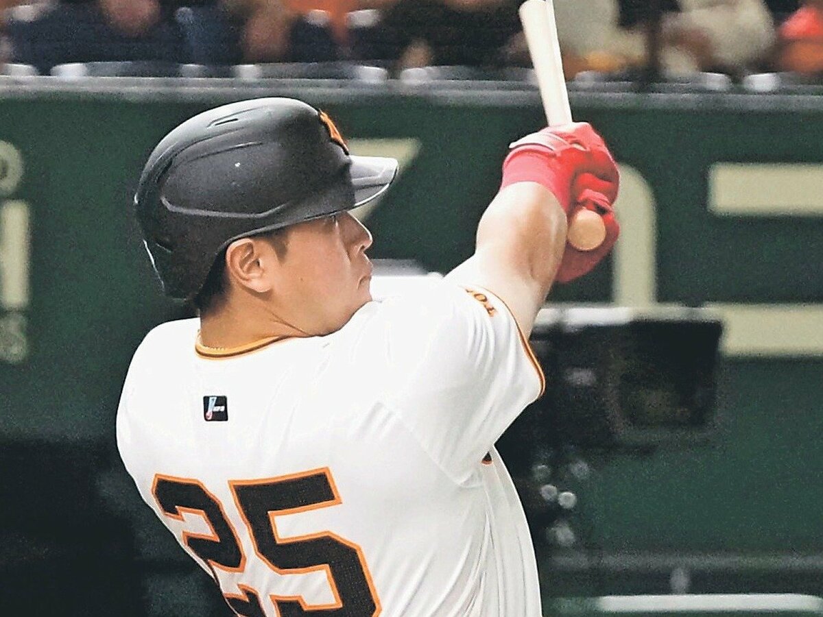 巨人・岡本和が決勝アーチ プロ野球｜北日本新聞webunプラス