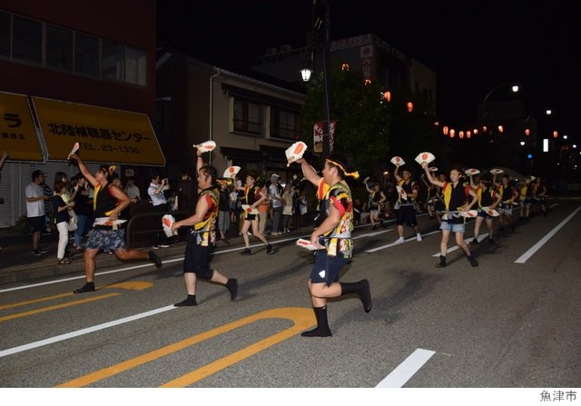 第56回（2025）じゃんとこい魚津まつり（せり込み蝶六街流し）｜北日本新聞webunプラス