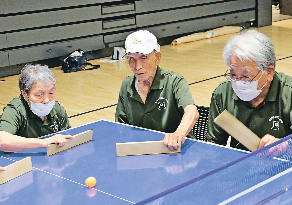 てくてく風土記富山市大久保地区（大沢野）（1）卓球バレーを愛する谷口さん｜北日本新聞webunプラス