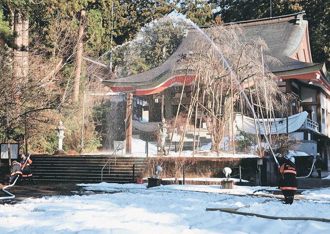 文化財防火デー前に訓練 地域の宝、火から守る｜北日本新聞webunプラス