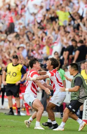 ラグビー日本、ウェールズ破る｜北日本新聞webunプラス