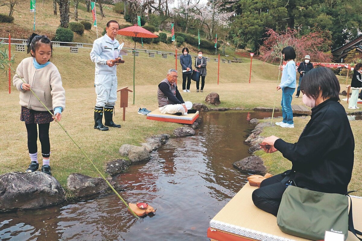 6日に富山で曲水の宴 歌人・童子が流れ確認｜北日本新聞webunプラス