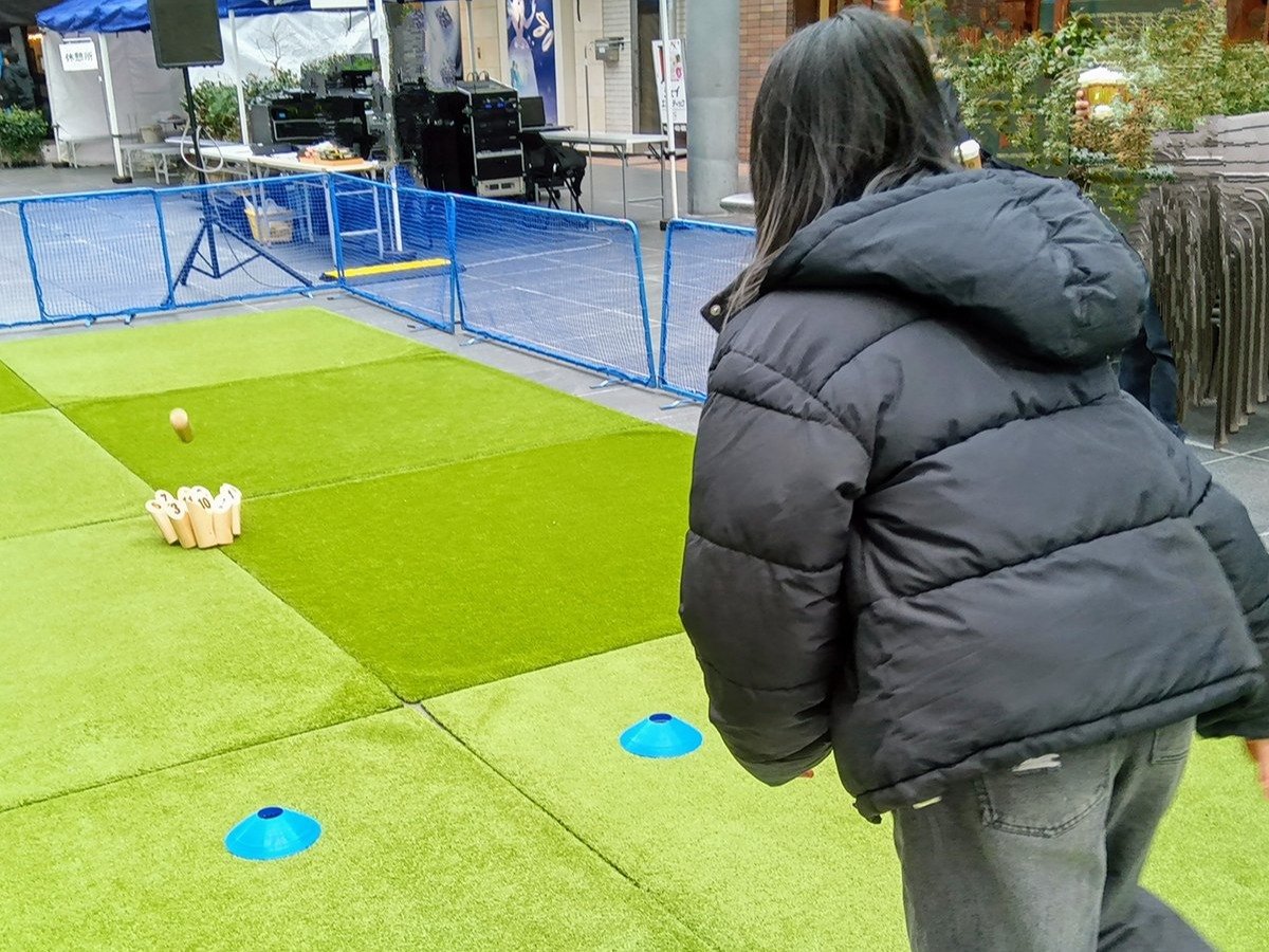 グランドプラザでモルック体験 コノコト｜北日本新聞webunプラス