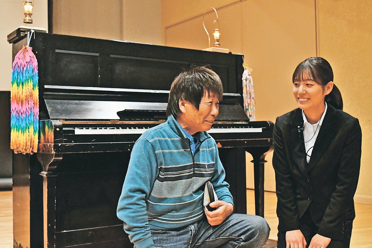 被爆ピアノで平和訴え 富山出身・広瀬さん（昭和音大）演奏会企画、大学ホール満席に｜北日本新聞webunプラス