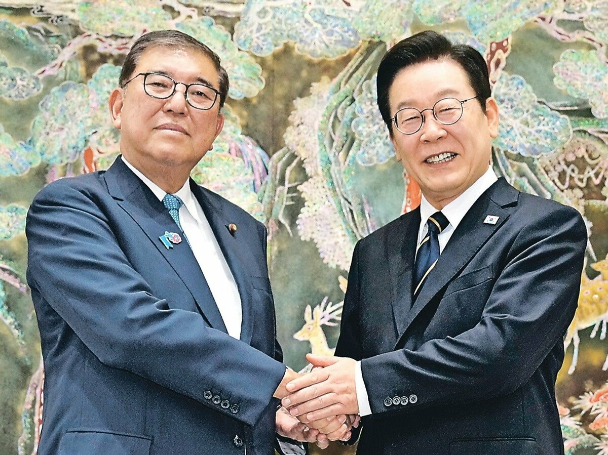 日韓首脳が関係発展で一致 北非核化へ米と連携｜北日本新聞webunプラス