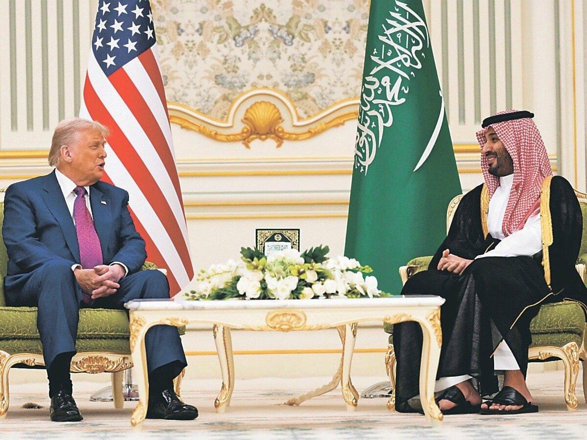 21兆円武器売却へ トランプ氏 サウジに、経済協力を強化｜北日本新聞webunプラス