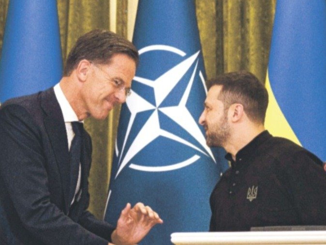 NATO新事務総長がウクライナ訪問 ゼレンスキー氏と会談｜北日本新聞webunプラス