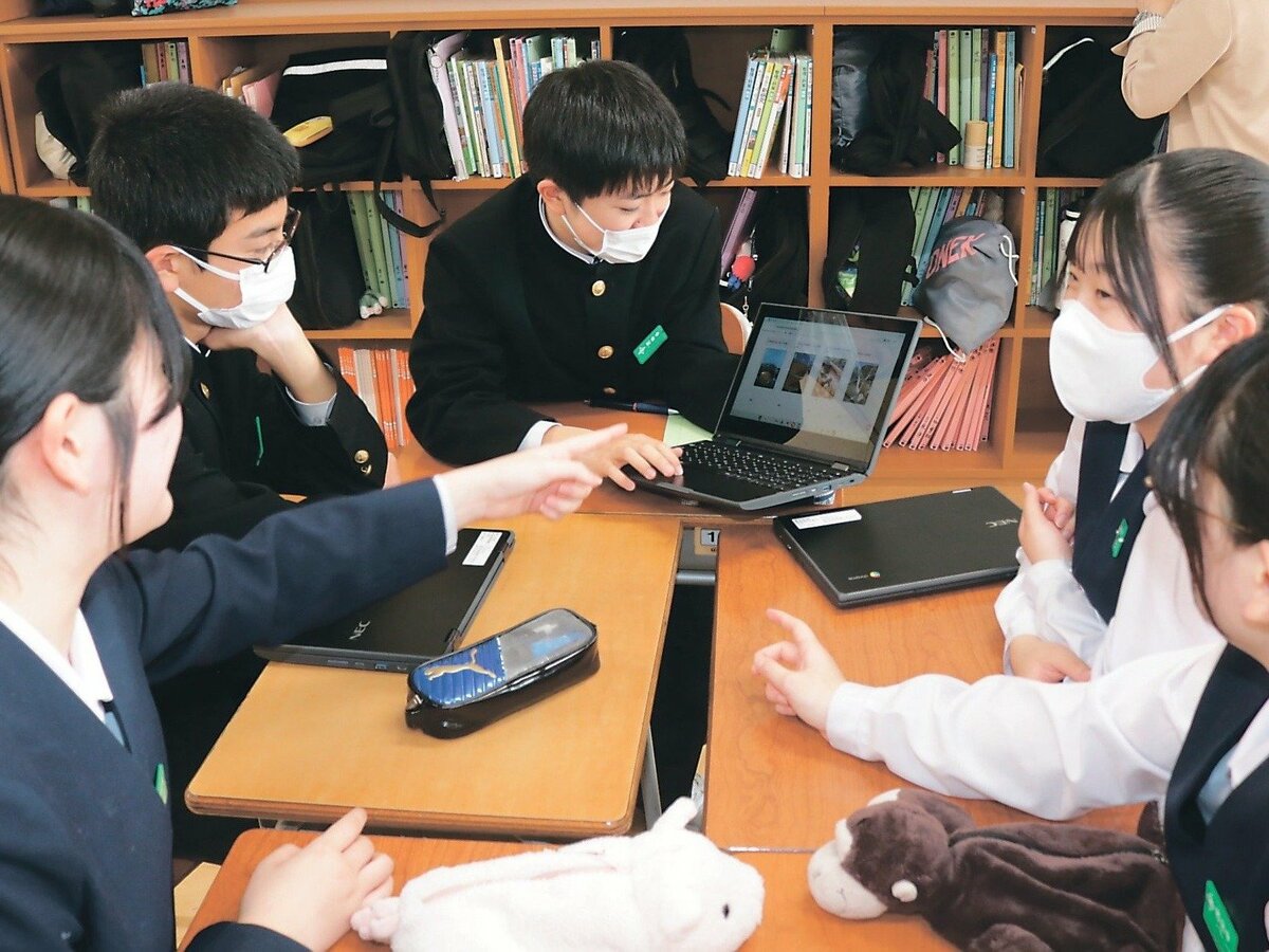 富山観光の誘客任せて 5月修学旅行の和合中生、訪問先でポスター掲示｜北日本新聞webunプラス