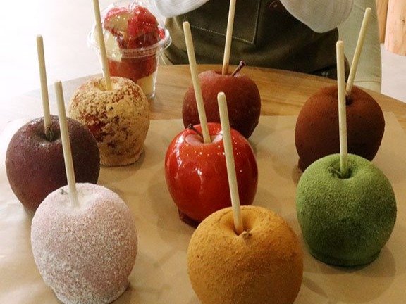 リンゴあめ専門店、マルートに24日オープン 全国展開の「Candy apple」｜北日本新聞webunプラス