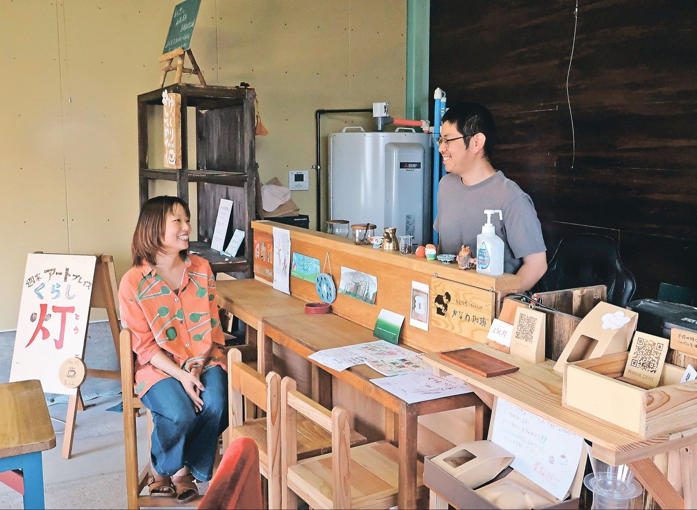 ギャラリー喫茶で安らいで 南砺・井波移住の原本さん夫婦、25年秋に開店 出会いの場に｜北日本新聞webunプラス