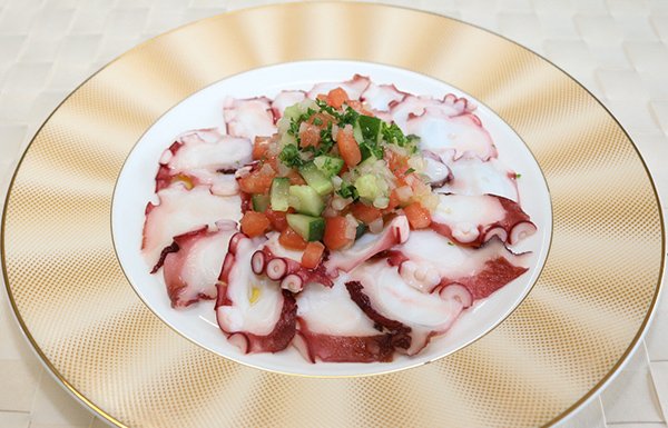 タコの野菜ドレッシングかけ｜北日本新聞webunプラス