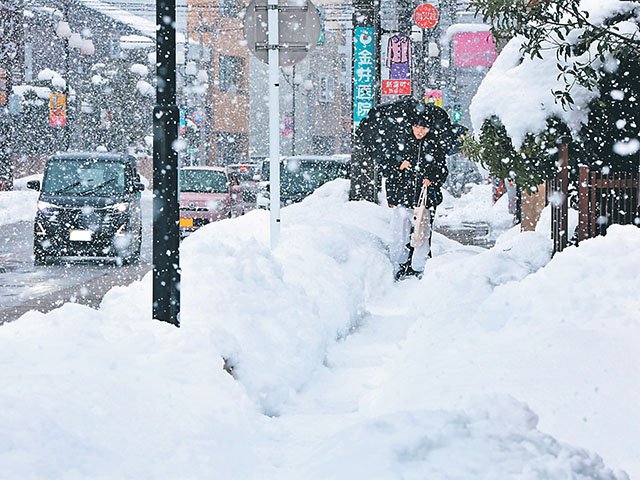3連休、大雪警戒 県内、2度の降雪ピーク予想｜北日本新聞webunプラス