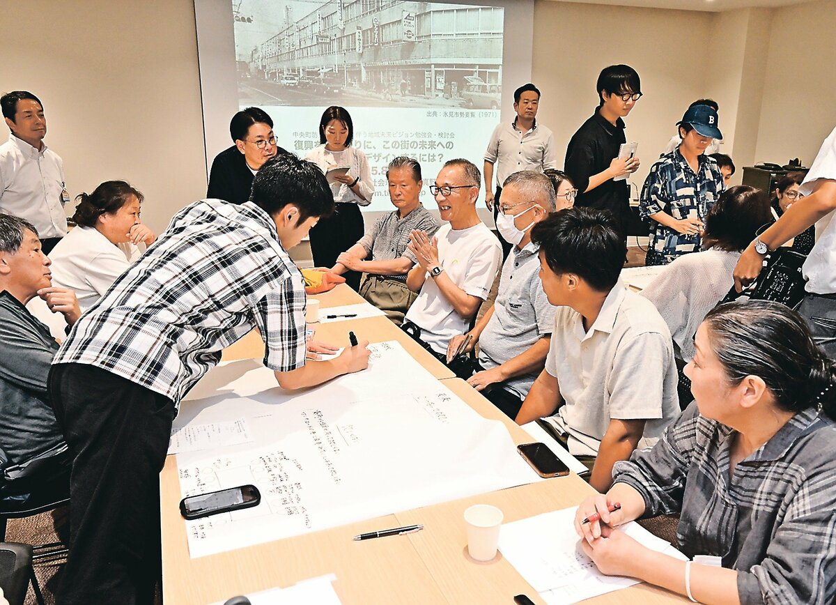 氷見・中央町商店街解体跡地の活用探る 住民ら、まちづくり会議｜北日本新聞webunプラス