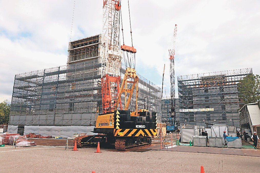 YKK、黒部パッシブタウン工事進ちょく5割 第5期街区｜北日本新聞webunプラス