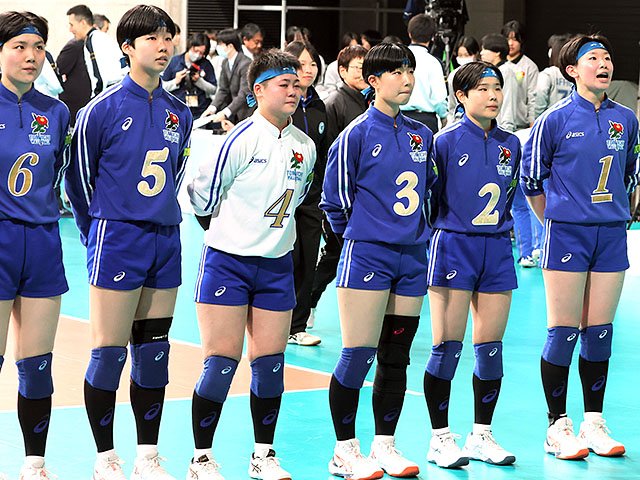 富山第一（女子）逆転負け、福工大城東（福岡）に1－2 全日本高校バレー｜北日本新聞webunプラス