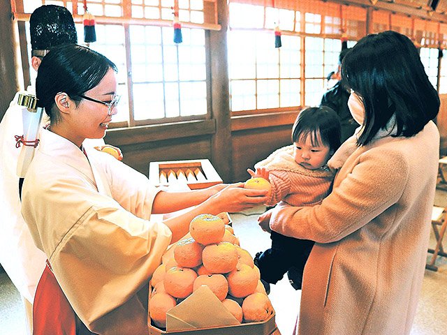能登半島地震からの復興祈る 高岡の射水神社で冬至祭｜北日本新聞webunプラス