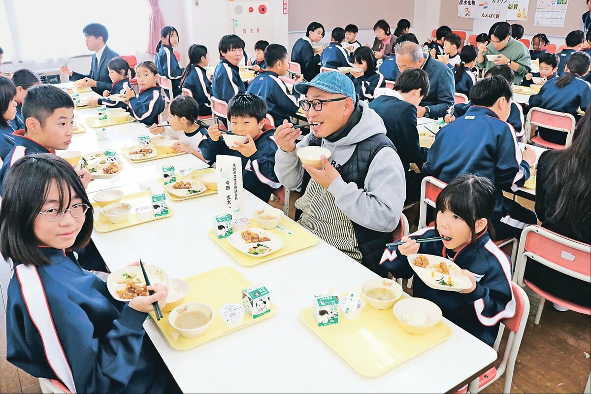 地場産給食おいしい 黒部の小中・幼稚園で提供｜北日本新聞webunプラス