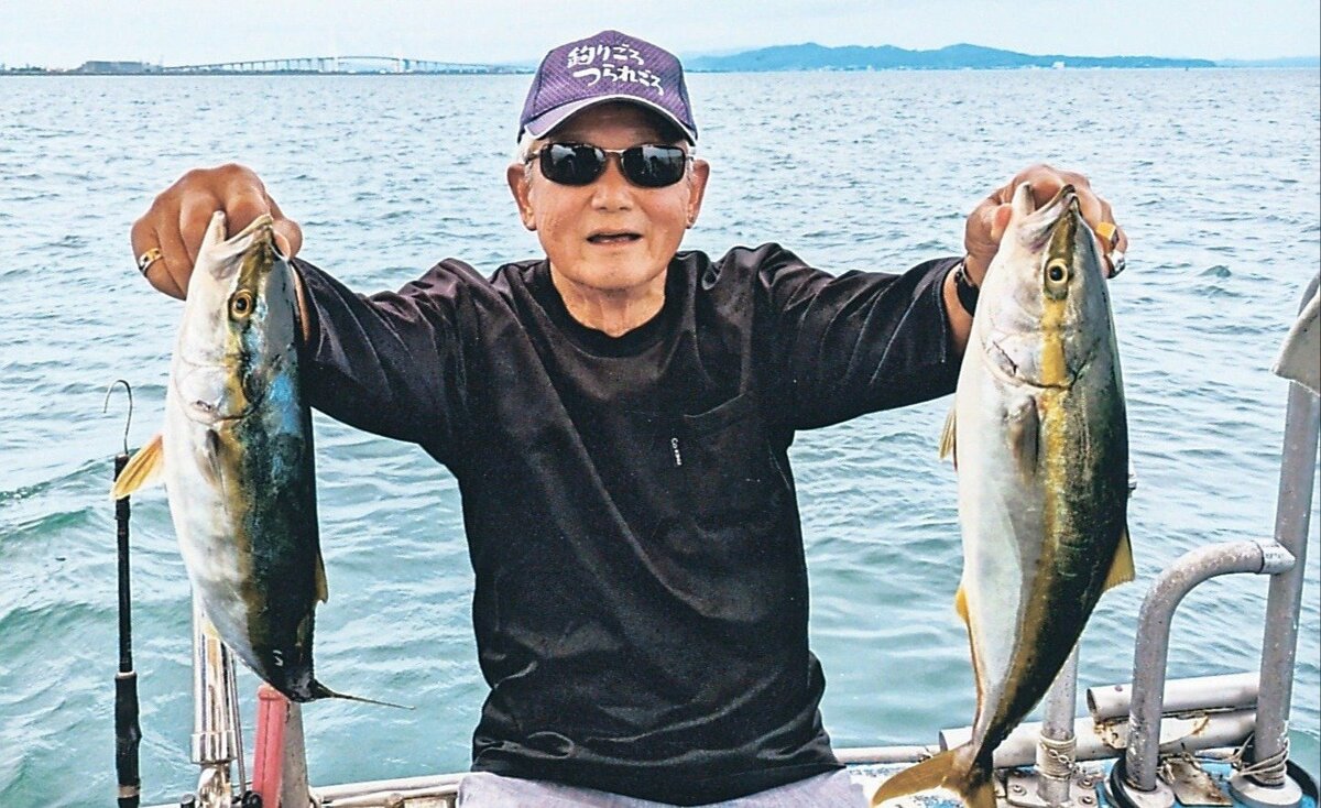 釣果はいけんヒラマサ体長56センチ、フクラギ体長52センチ 追野英志さん（78）富山市豊田本町｜北日本新聞webunプラス