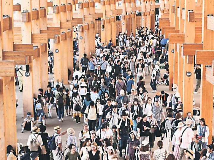 一般来場者1000万人突破、黒字ラインは2200万人 大阪万博、開幕3ヵ月｜北日本新聞webunプラス