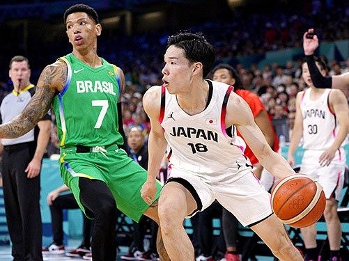 【パリ五輪】バスケ日本男子の挑戦、幕下ろす 3連敗で敗退｜北日本新聞webunプラス