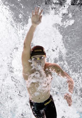 今福が1500m自由形で日本新｜北日本新聞webunプラス