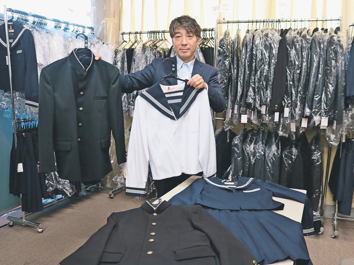学生服はレンタルで 沖商店（高岡）が県内初、サイズ豊富で環境にも配慮｜北日本新聞webunプラス