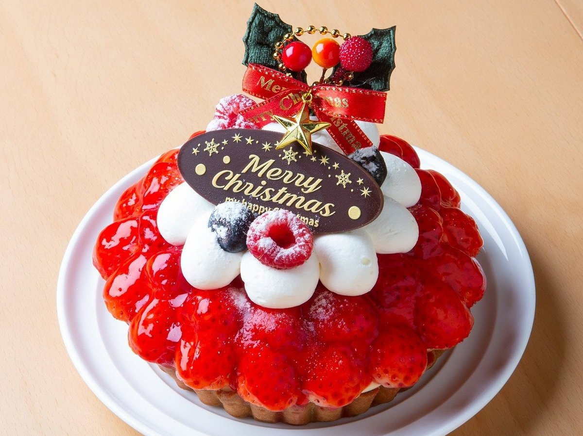 赤いイチゴタルトで華やかクリスマス！【②富山のXマスケーキ2024】｜北日本新聞webunプラス