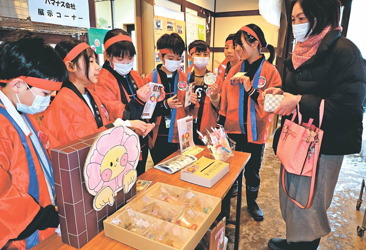 ハマナスの魅力知って 氷見・宮田小5年生、バッグやしおり販売｜北日本新聞webunプラス