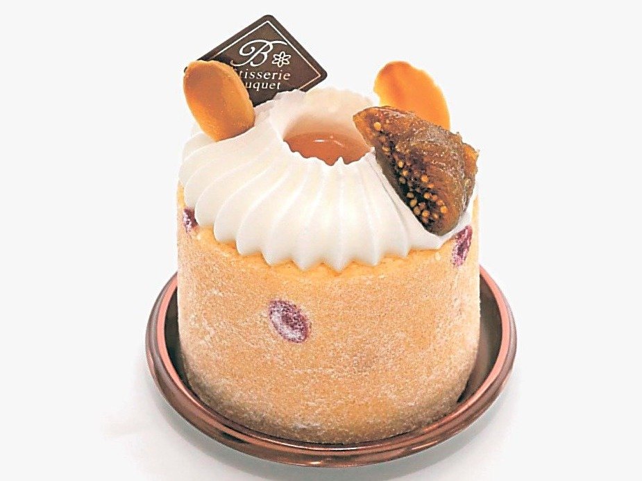 ＜空中カフェ 2024秋＞フロマージュブラン・フィグ／パティスリーブーケ（南砺市）｜北日本新聞webunプラス