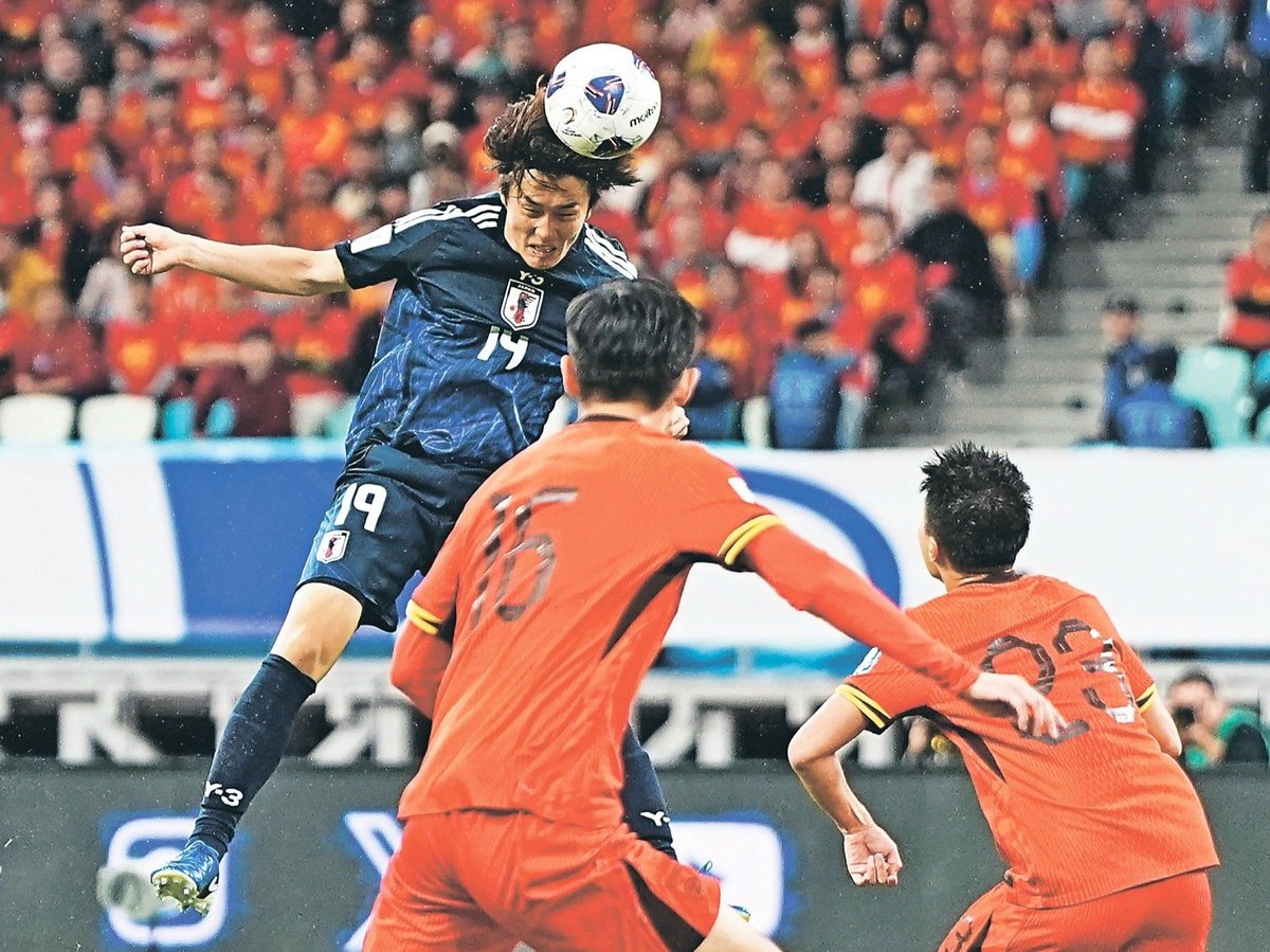 日本3発、中国下す サッカーW杯アジア最終予選、次勝てばW杯決定｜北日本新聞webunプラス