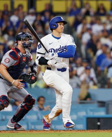 大谷、右前適時打で1打点｜北日本新聞webunプラス