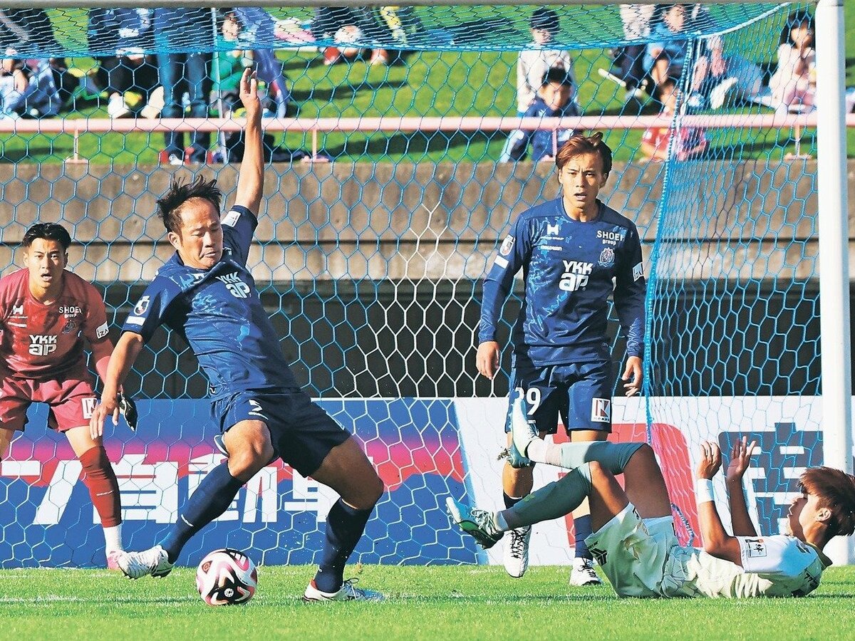 カターレ痛恨の黒星 福島に1－4、ホーム無敗16で止まる｜北日本新聞webunプラス