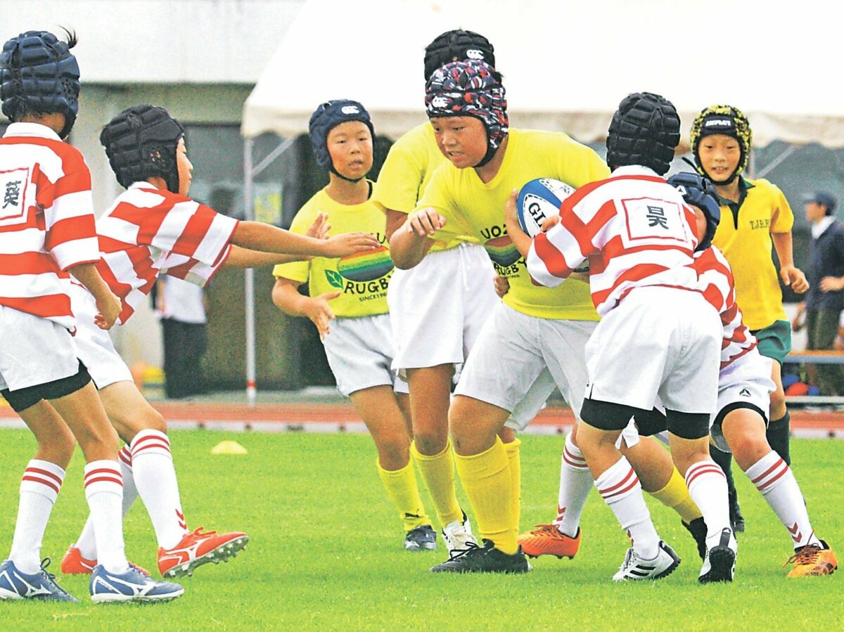 児童から60代、年代別ラグビーで熱戦 魚津桃山運動公園｜北日本新聞webunプラス