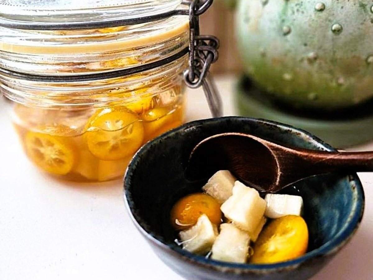 せき、のどの痛みに！キンカン＆大根シロップ【休日のレシピ (92) 】 コノコト｜北日本新聞webunプラス