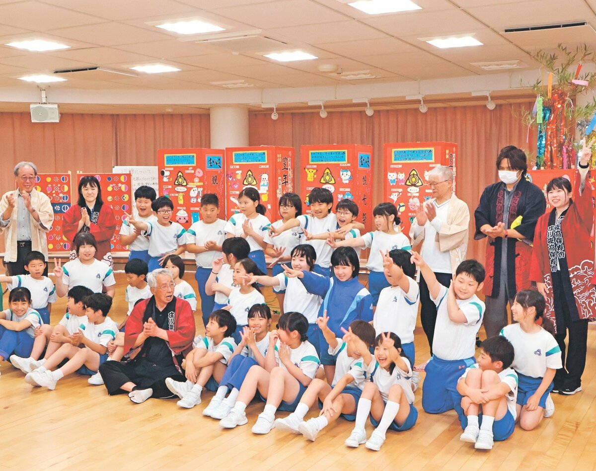 庄川小4年生が庄川観光祭へトッペ行燈 砺波市、6月7、8日に開催｜北日本新聞webunプラス