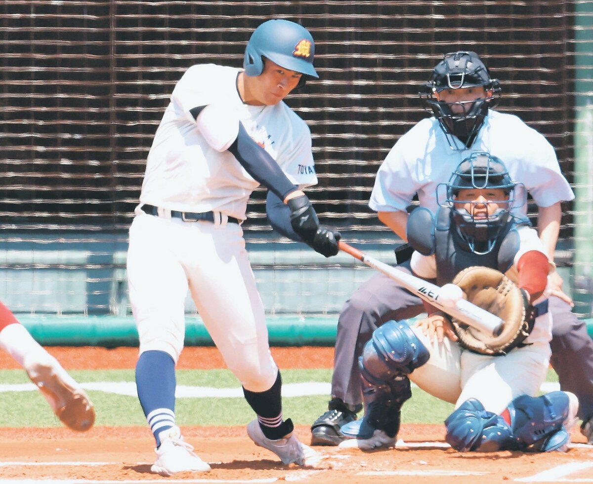 江藤155球完投、一発も 夏の高校野球富山大会決勝｜北日本新聞webunプラス