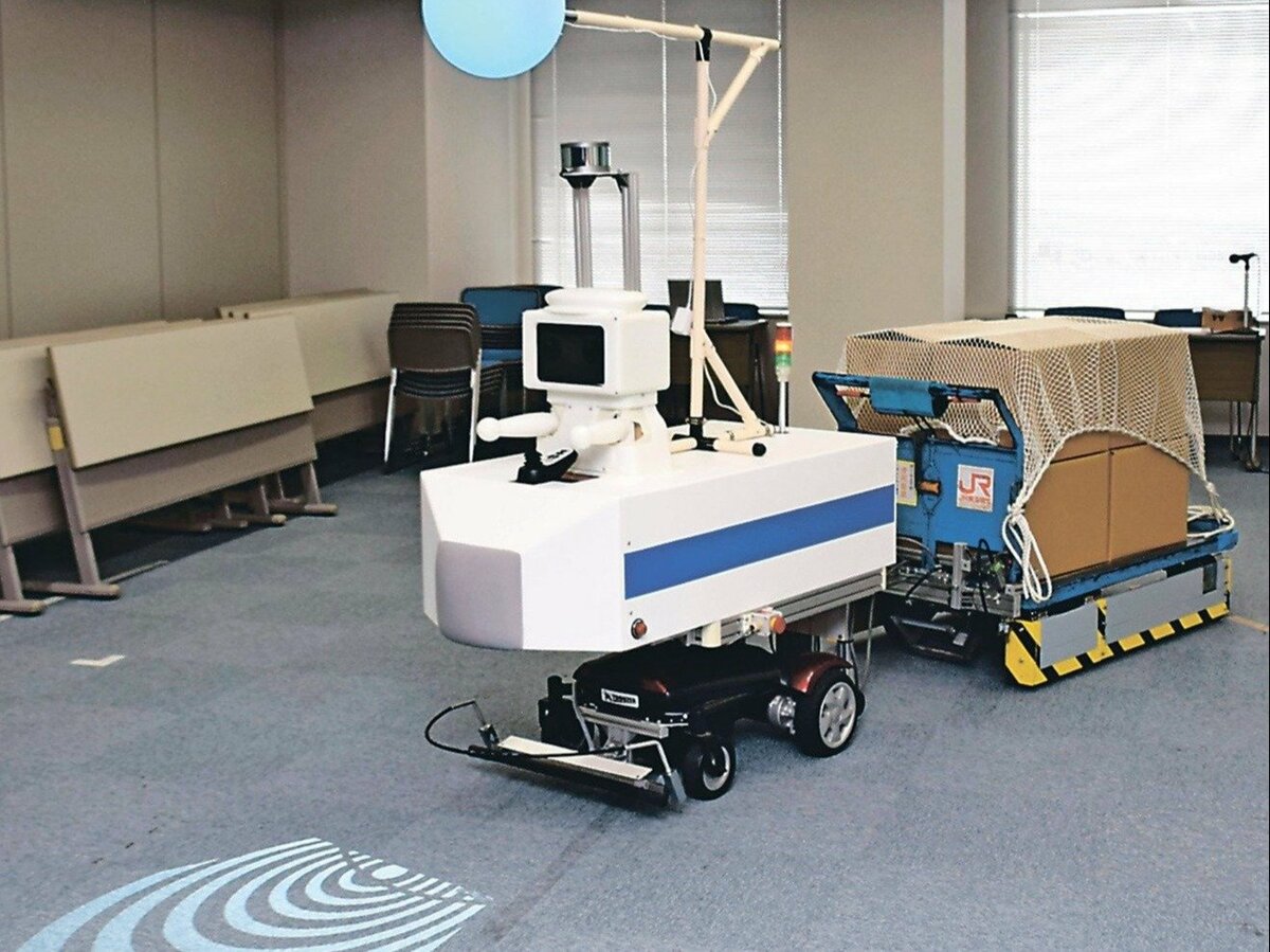 自動ロボ、駅の重量物搬送 JR東海、省人化へ25年度中に実証実験｜北日本新聞webunプラス