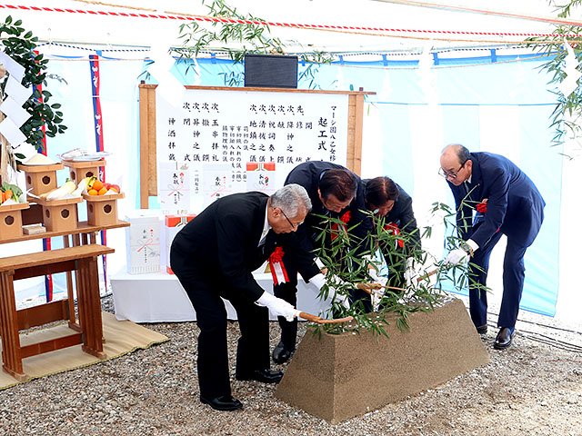 利用者支援の機能強化 移転新築のマーシ園八乙女（南砺）で起工式、25年9月完成予定｜北日本新聞webunプラス