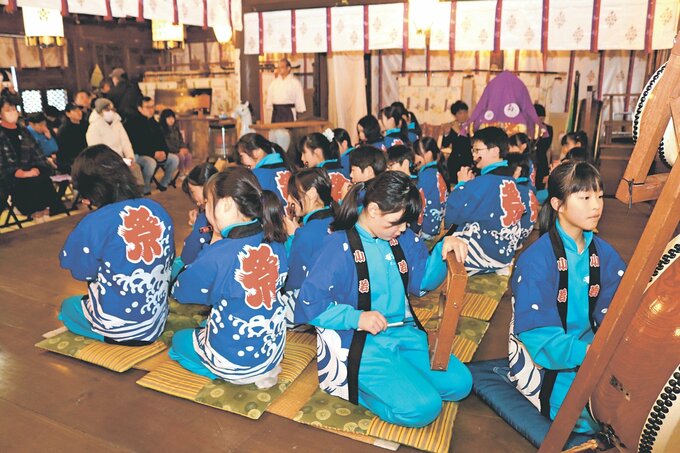 感謝と集大成の曳山囃子 射水・放生津小「まっつんサークル」、統合控え最後の演奏｜北日本新聞webunプラス