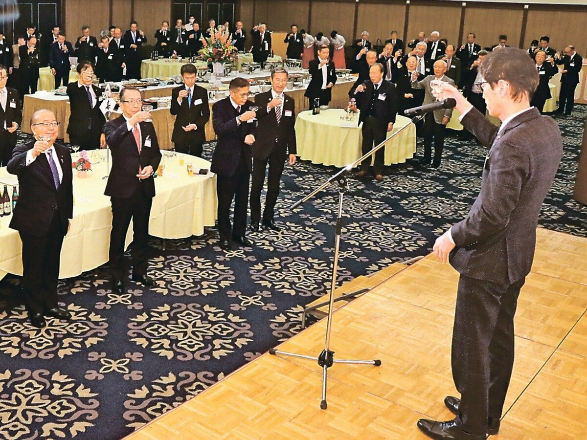 新田知事「県民との約束果たす」 富山で北日本四政経懇特別例会、県の発展へ尽力誓う｜北日本新聞webunプラス