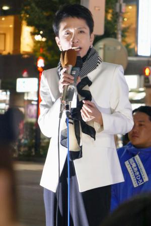 蓮舫氏、衆院選で初演説｜北日本新聞webunプラス