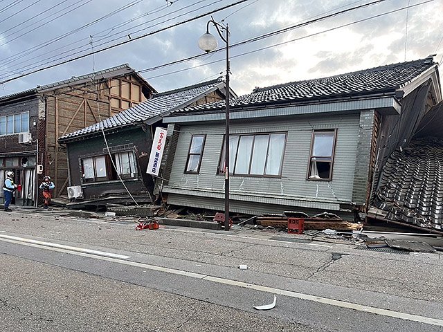 富山県内震度5強、石川で震度7 津波警報すぐ避難を 県が自衛隊に派遣要請｜北日本新聞webunプラス