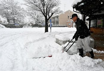 県内10市町に大雪警報 積雪は砺波42センチ、朝日38センチ、富山19センチ（午後9時現在）｜北日本新聞webunプラス