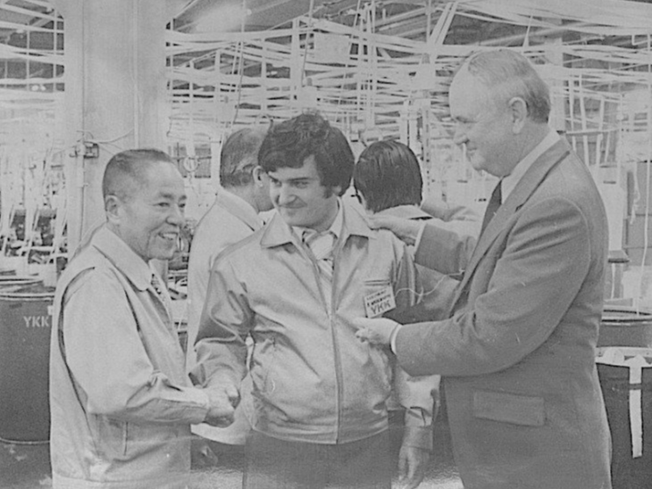 7月3日の歴史 YKK創業の吉田忠雄氏死去 1993年｜北日本新聞webunプラス